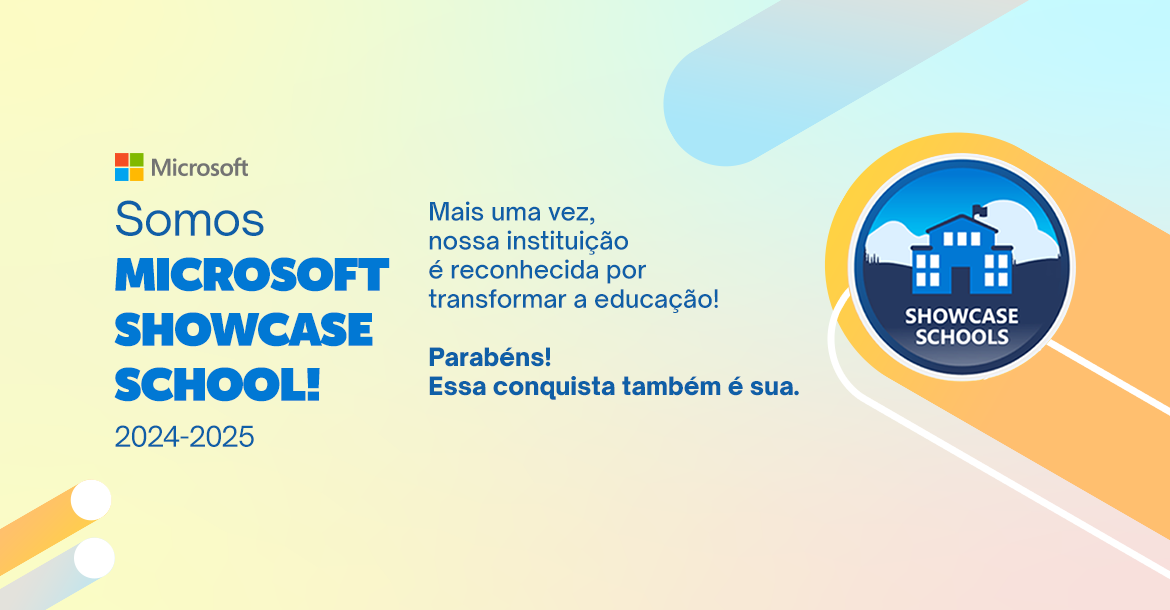 Somos Microsoft Showcase School - Colégio AIACOM